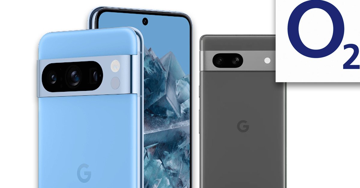 Gratis Google Pixel 7a: Mega o2-Deal mit Pixel 8 Pro für nur kurze Zeit