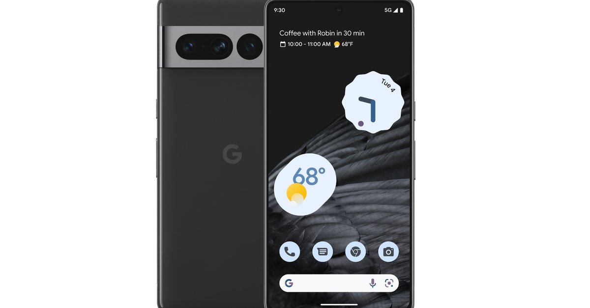 Google Pixel 7 & 7 Pro: Maße, Größe und Gewicht im Vergleich