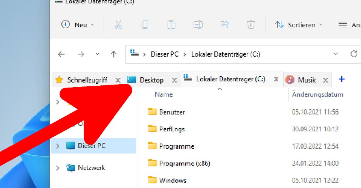 Tabs im Windows-Explorer hinzufügen – wie geht das?