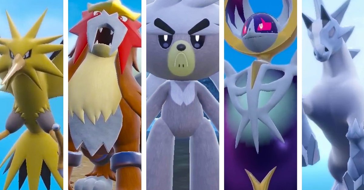 Pokemon Karmesin Indigoblaue Scheibe Legendre Pokemon