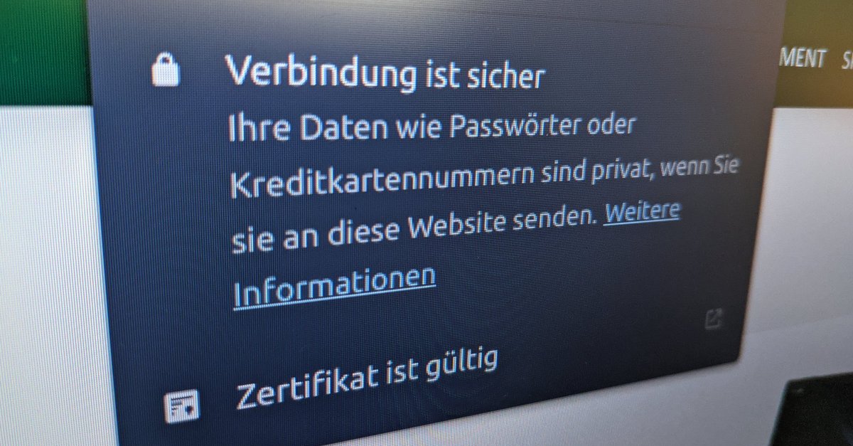 Fehler ERR_SSL_VERSION_OR_ CIPHER_MISMATCH beheben