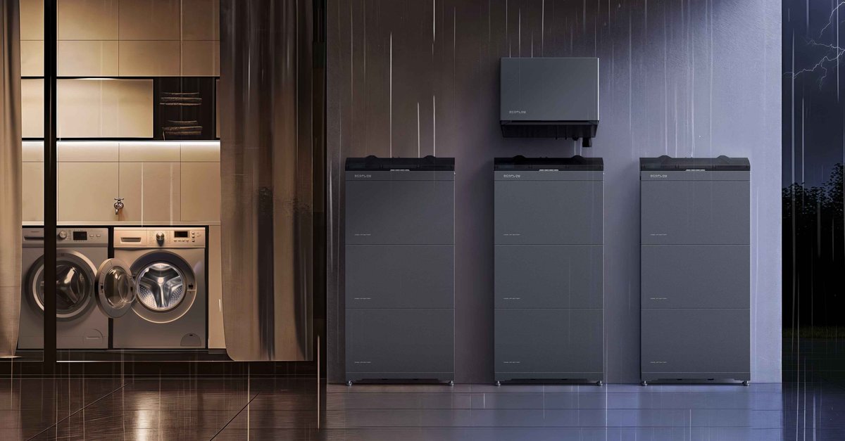EcoFlow: Massiver Stromspeicher versorgt das ganze Haus